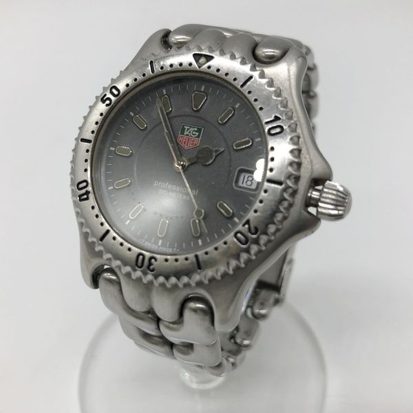 TAG Heuer Professional Cell Series 200m WG1113-0 Quartz Gray Dial Watch ...