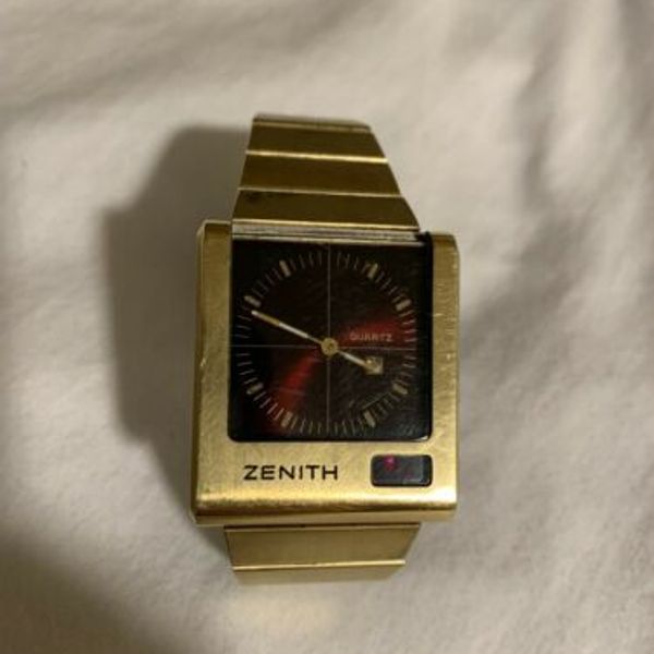 1976 Zenith Futur 'Future Time Command' Analog-digital LED Watch ...