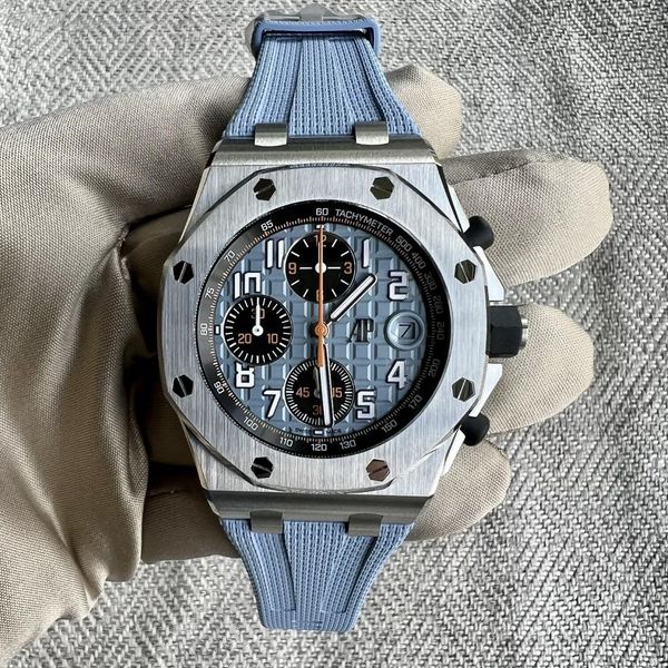 Audemars Piguet Royal Oak Offshore Tiffany Blue Dial Complete Set ...