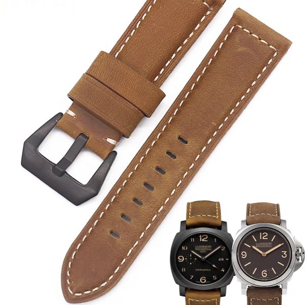 Rare 26mm Genuine Leather Watch strap for Pam Panerai or equivalent ...