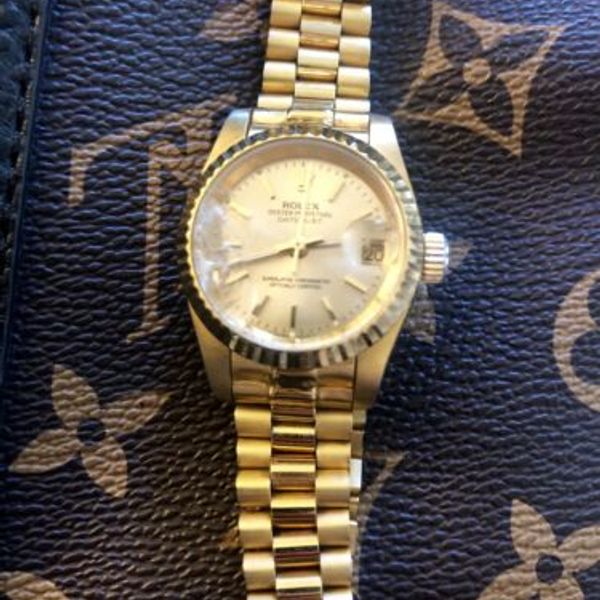 Rolex Datejust 8570 Yellow Gold Automatic Ladies Watch | WatchCharts