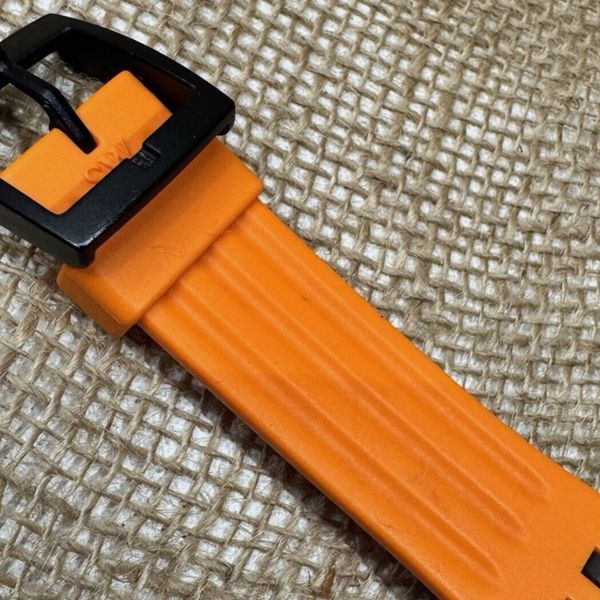 Swatch Chronograph Watch 43mm Sun Down SUIM400 Orange Black | WatchCharts Marketplace