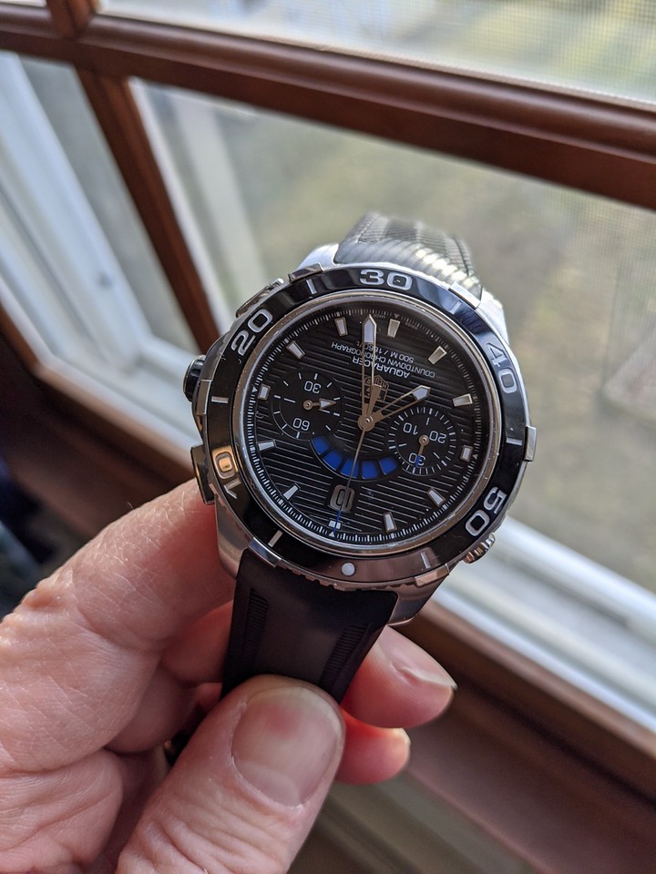 FS: Tag Heuer Aquaracer Regatta Countdown Chronograph CAK211A $1495 ...