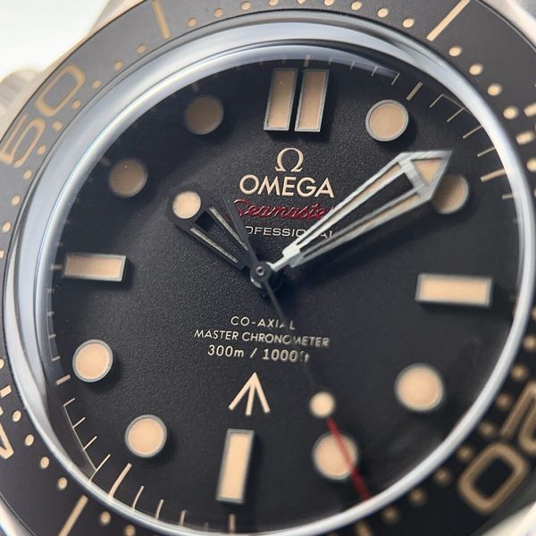 2023 Omega Seamaster Diver 007 Titanium Brown Dial 42mm Automatic Men's ...