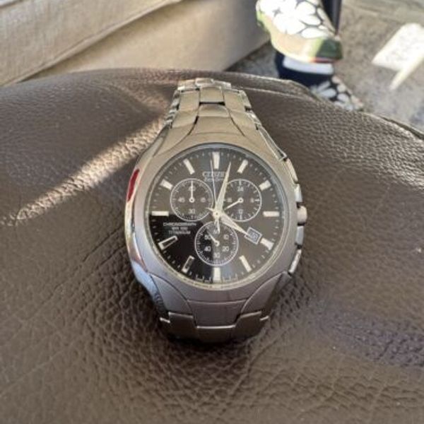 citizen titanium eco-drive solar mens watch | WatchCharts Marketplace