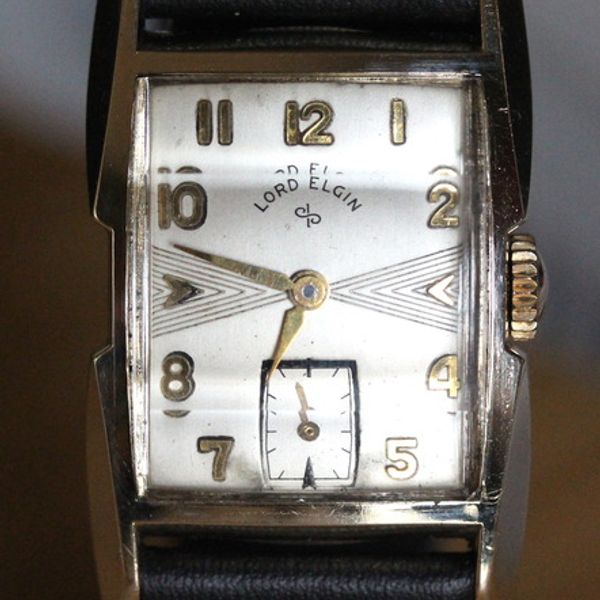 Awesome LORD ELGIN Fancy Case Tank | WatchCharts Marketplace