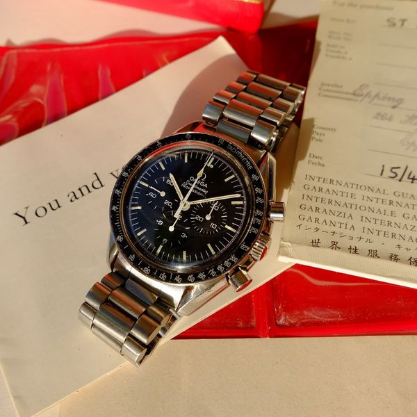SOLD Omega Speedmaster 145.022-78 with Box and Papers 1980 | WatchCharts