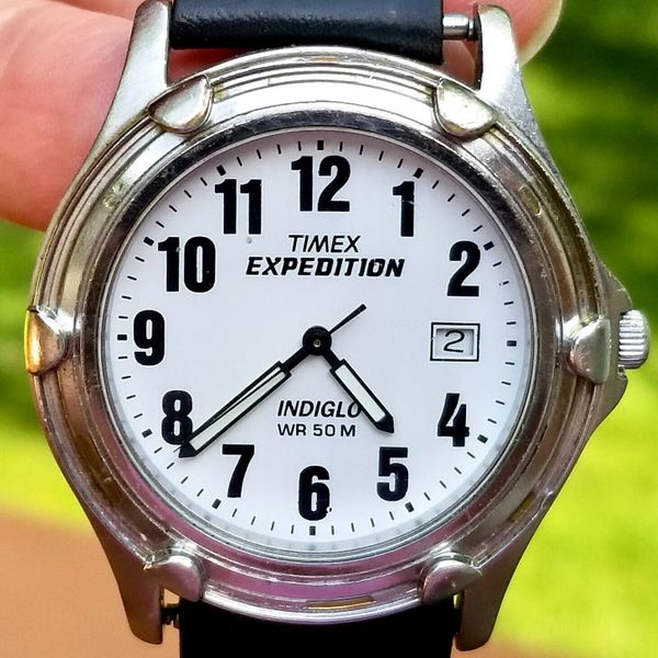 Timex Men's Expedition Watch, New Battery, Runs Perfectly, Light-Up ...