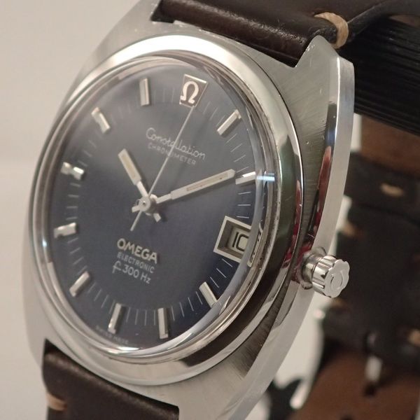 SOLD Omega Constellation f300 "Hummer" Ref. 198.002 – Gorgeous Blue ...