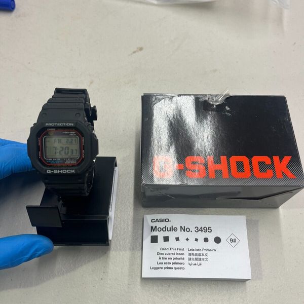 Casio G Shock GW-M5610U-1CJF Module 3495 Men's Watch Water Resistant ...