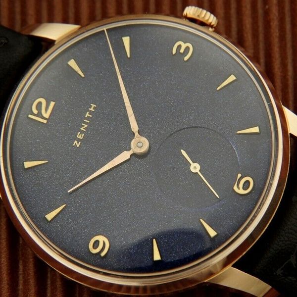 Zenith BIG SIZE caliber 40T TOP ART DECO vintage manual SWISS MADE ...