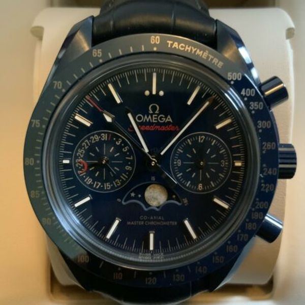 Omega Speedmaster ‘Blue Side Of The moon”, Ceramic Moonphase COSC ...