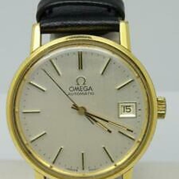 Vintage Mens Omega Calibre 1010 Automatic Date Watch (REF 166.0202 ...