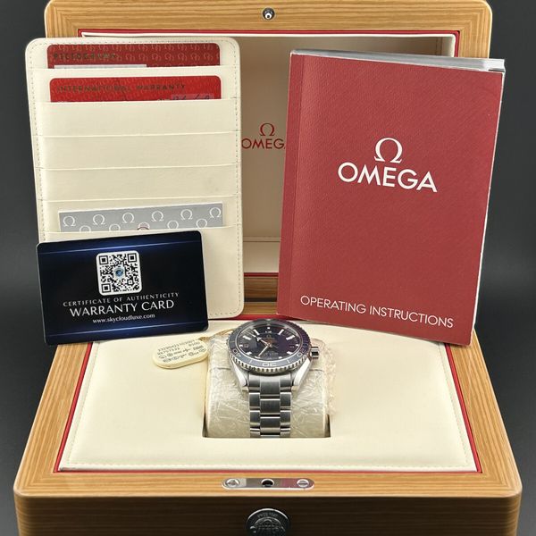 OMEGA Seamaster Planet Ocean Blue Dial 42mm Men's Watch 232.90.42.21.03 ...