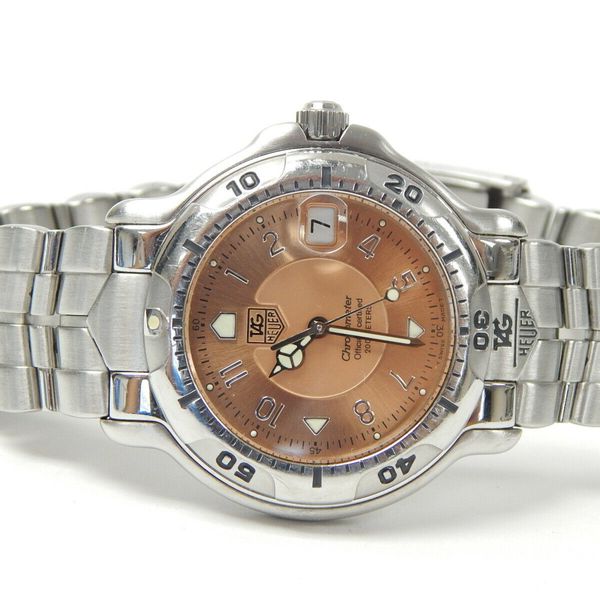 TAG HEUER TAG Heuer 6000 WH 5115 watch Analog Silver Stainless Steel ...