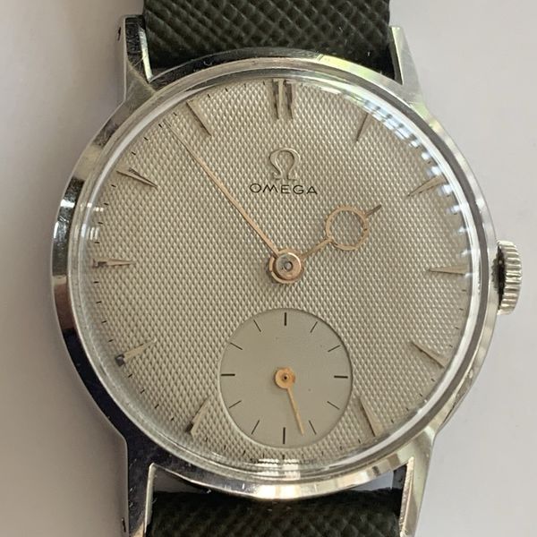 OMEGA , 1959, Honeycomb Dial + Pontiff Hands, RARE SUPERB | WatchCharts ...