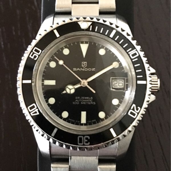 WTS Sandoz 40mm Submariner 1953-D-70-8 | WatchCharts