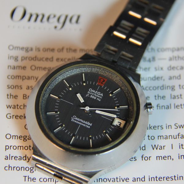 FS: Vintage OMEGA Seamaster Cone F300Hz- tuning fork movement | WatchCharts