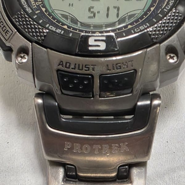 Casio Protrek Titanium PRG-130T Tough Solar, Triple Sensor Watch. | WatchCharts Marketplace