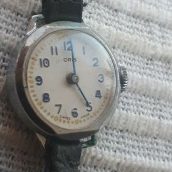 VINTAGE ORIS (FOND ACIER INOXYDABLE) HAND WIND WATCH RARE | WatchCharts ...