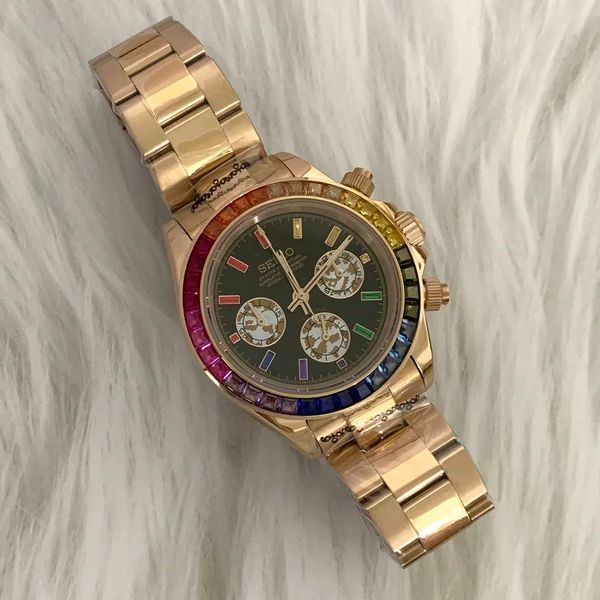 Seiko rainbow Daytona custom watch | WatchCharts Marketplace