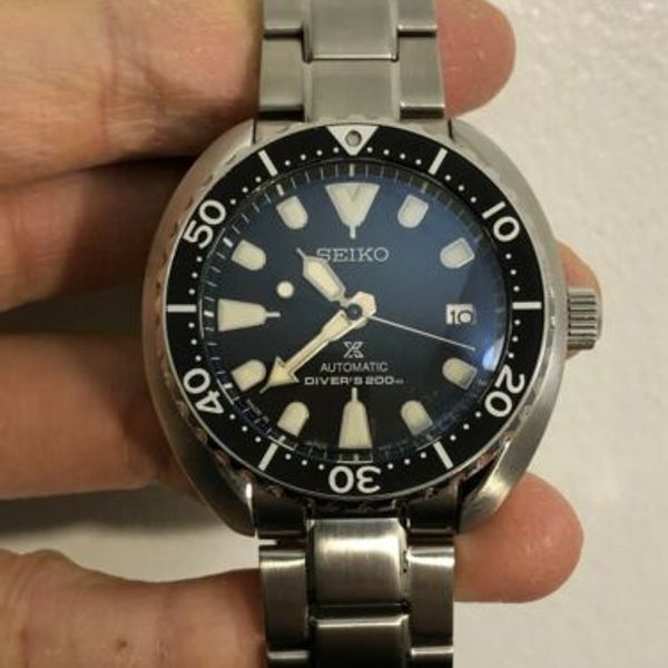 Seiko SRPC35 “Mini Turtle” Upgraded Sapphire Crystal, 4R35 Automatic ...