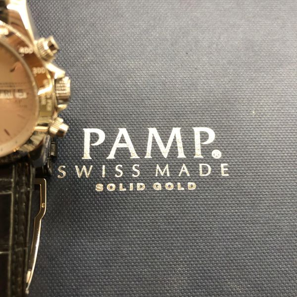 [WTS] PAMP Suisse Chronograph Automatic Solid 18ct White Gold $2,500 ...