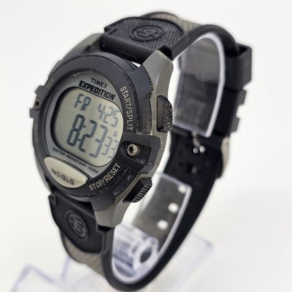 Timex Expedition Men's Digital Watch 42MM Indiglo Compass 8.5" New ...