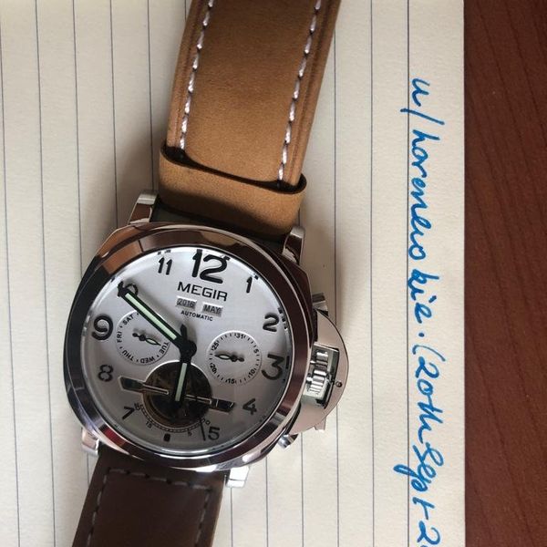 FS: Megir 3206 w/Sea-Gull ST2525 Automatic | WatchCharts Marketplace