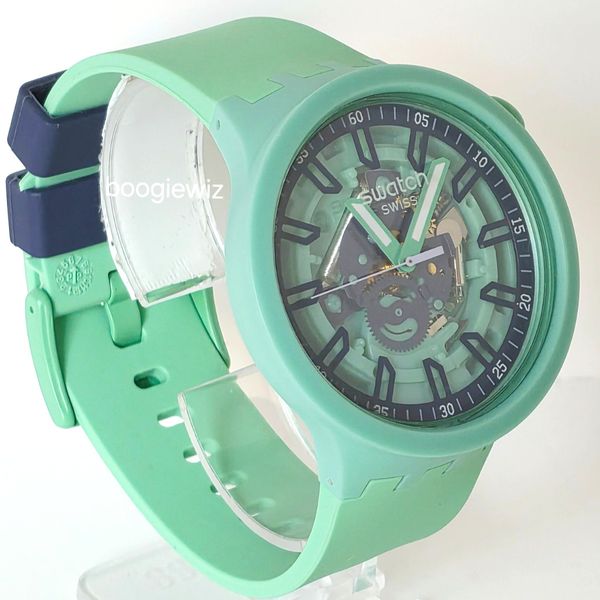 SWATCH BIG BOLD, SWISS MADE, "FRESH SQUEEZE" WATCH, SB01G101, NEW IN ...