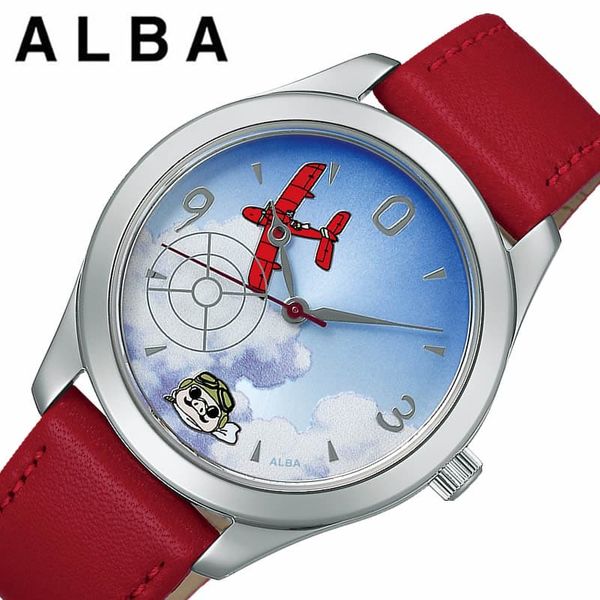 SEIKO Alba watch SEIKO ALBA clock Alba ALBA unisex ACCK726 blue red ...