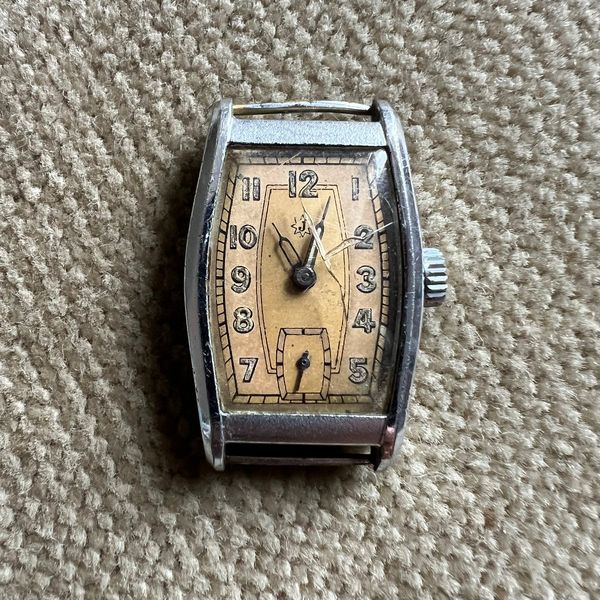 Vintage Junghans Wristwatch Square Manual Winding J 97 23 mm approx ...