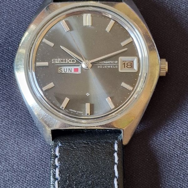 Seiko Seikomatic-R 30 Jewels Automatic Men's Watch 8306-7000. Feb 1968 ...