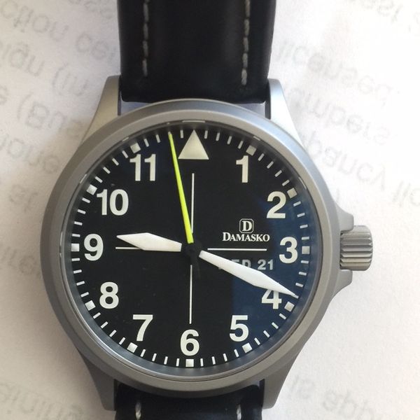 FS: Damasko DA36 - Excellent Condition, Box. | WatchCharts