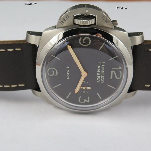 FS: Panerai PAM 368-1950 8 DAYS TITANIUM 47MM DESTRO-LIMITED EDITION-N ...