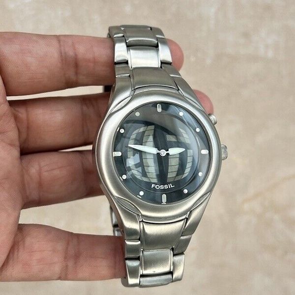 Fossil BIG TIC Black JR-8096, Animated y2k Watch, JR-8094 Similar, New Batteries | WatchCharts ...