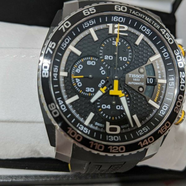 Tissot PRS 516 T079427A Men's Extreme Automatic Chronograph Watch ... Tissot PRS 516 T079427A Men's Extreme Automatic Chronograph Watch ...