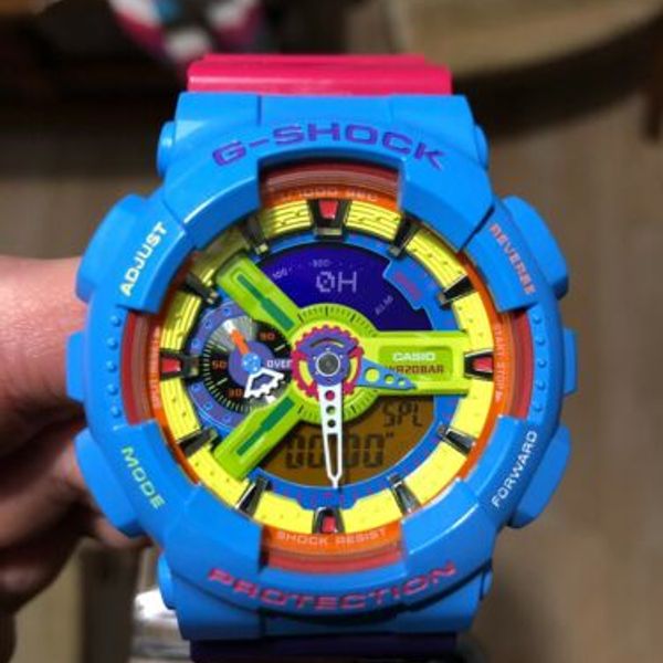 G-Shock GA-110F-2DR RARE Hyper color limited edition | WatchCharts