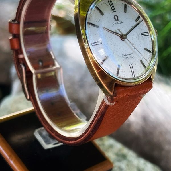 OMEGA SEAMASTER COSMIC MANUAL WIND MONOBLOCK CASE - PLATED ...