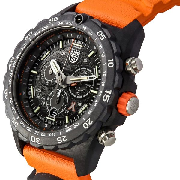 Luminox Bear Grylls Survival Black Dial Quartz 300M Men's Watch With ...