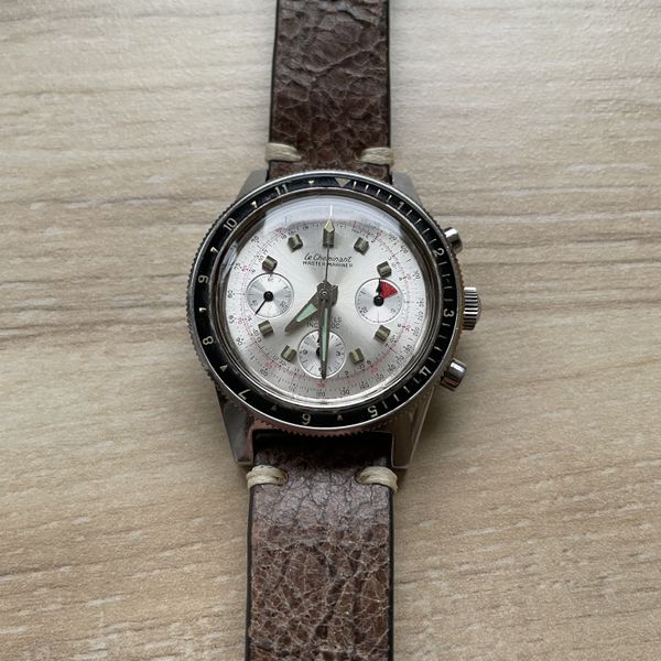 Le Cheminat Landeron 349 Master Mariner Diver Chrono manuae ...
