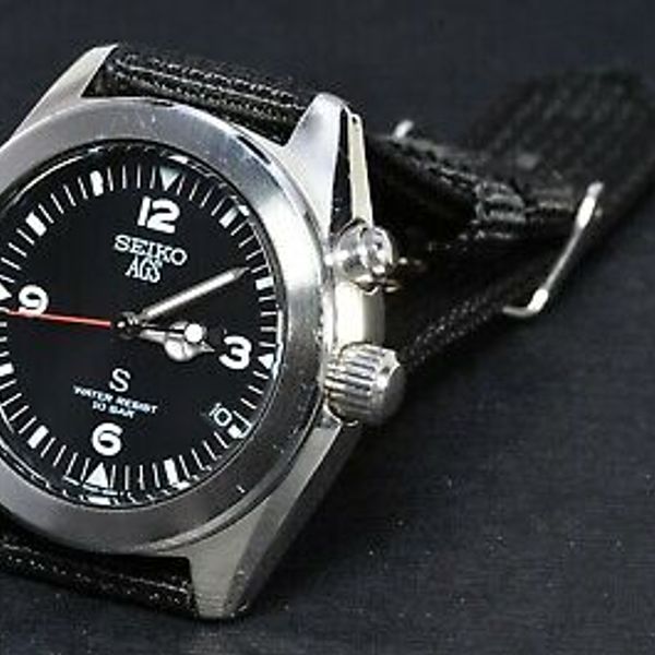 Seiko 5M22-6C30 SCFT005 SUS Black Aqua series AGS/Kinetic Stainless 646 | WatchCharts