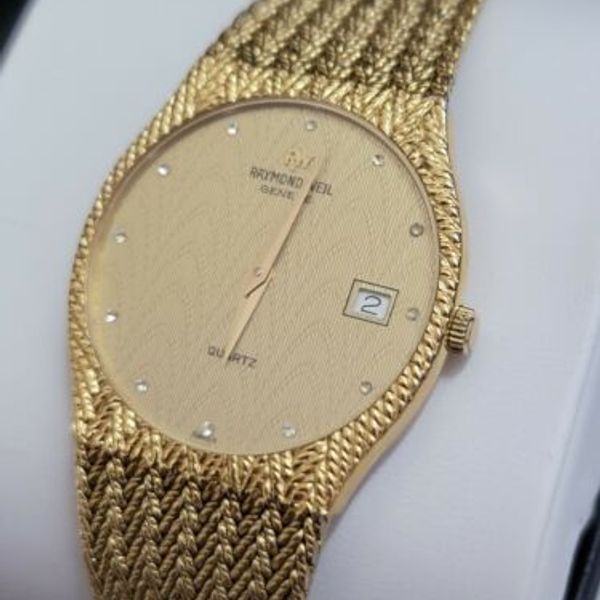 Rare Raymond weil mens watch Ref 2400 Boxed | WatchCharts Marketplace