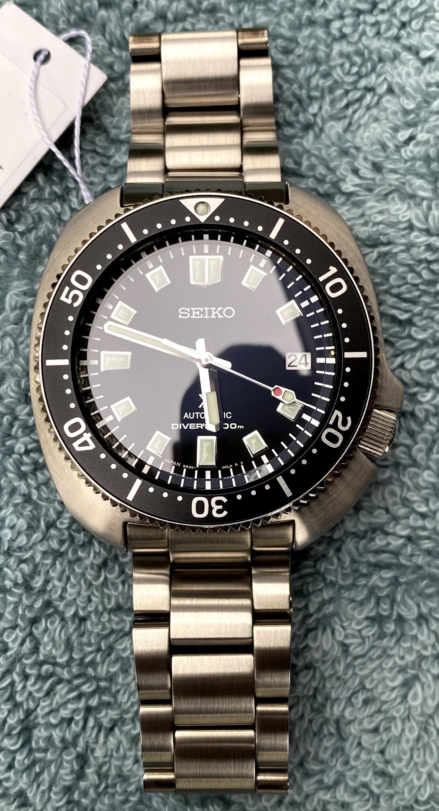 Seiko SBDC109/SPB151 black dial Prospex Capt. Willard - Fantastic ...