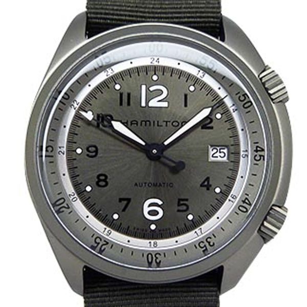 Hamilton [HAMILTON] H80405865 Khaki Aviation Pilot Pioneer Aluminum ...