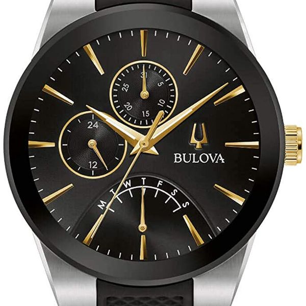 Bulova Futuro Rubber Mens Watch 98C138 | WatchCharts Marketplace