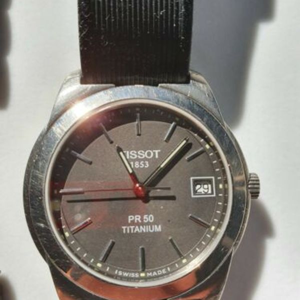 Tissot PR50 titanium Watch - Spares Or Repair | WatchCharts Marketplace