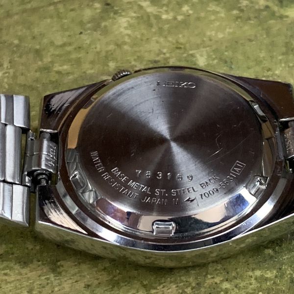 Beautiful Vintage Seiko Automatic grey dial Watch Japan Made ...