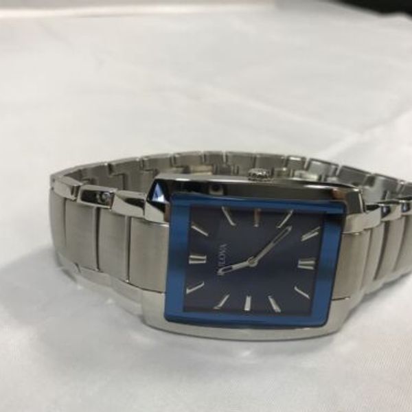 BULOVA Classic Blue Dial Stainless Steel Men's Watch - 96A169 MSRP ...