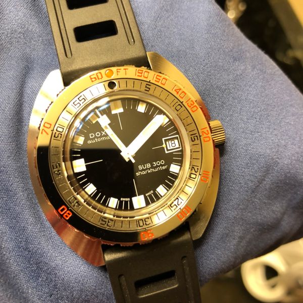 Doxa Sub300 Sharkhunter reissue COSC | WatchCharts Marketplace